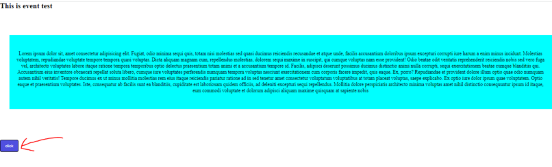 JavaScript(DOM) Click event - DevOps Support