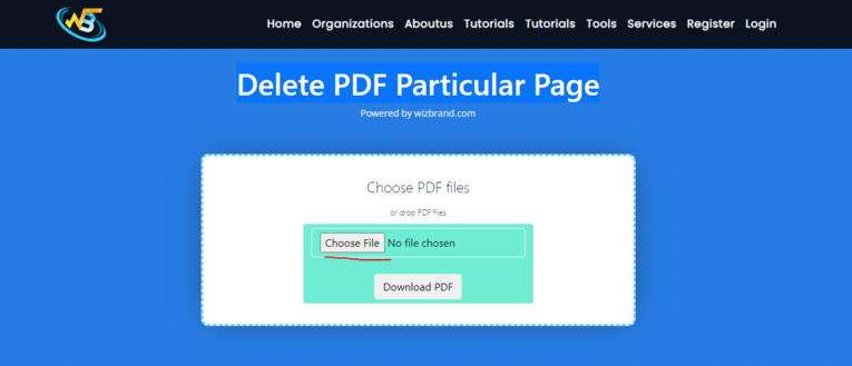 Delete PDF Particular Pages - DevOps Support