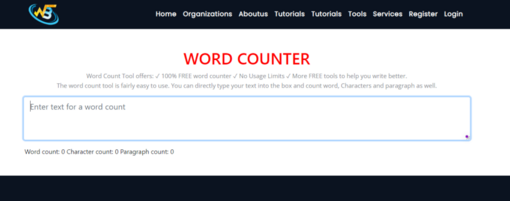WORD COUNTER ONLINE - DevOps Support