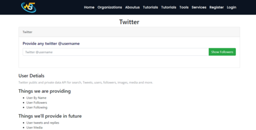 Twitter Data Count tool - DevOps Support
