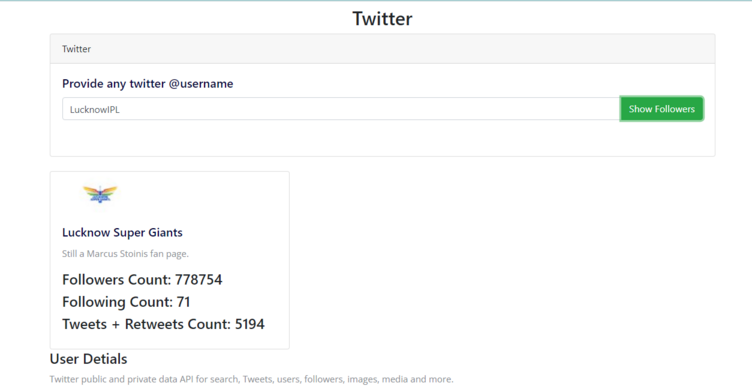 Twitter Data Count tool - DevOps Support