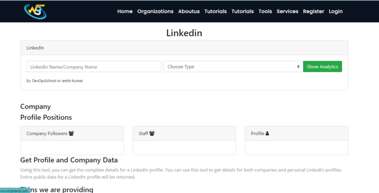 How to Count Data in Linkedin - DevOps Support