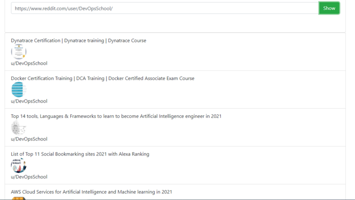 Reddit Data Count Tool - DevOps Support