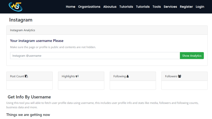 Instagram Data Count Tool - DevOps Support