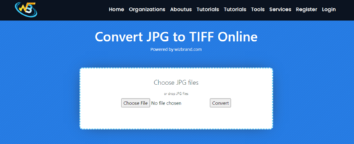 Convert JPG to TIFF Online Tool - DevOps Support