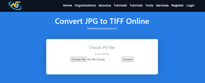 Convert JPG to TIFF Online Tool - DevOps Support