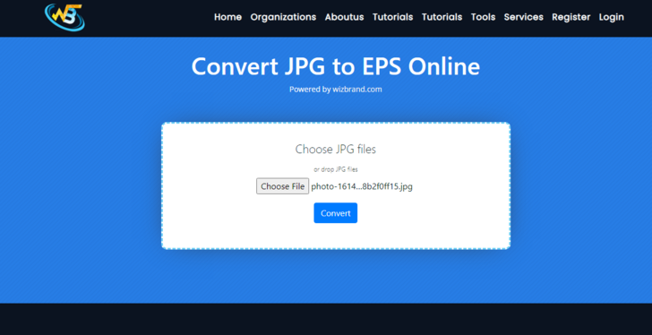 Convert JPG to EPS Online - DevOps Support