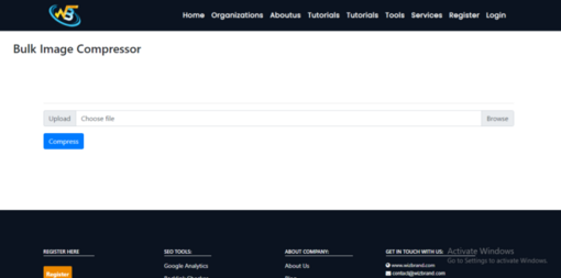 How Bulk Image Compression online tool works - DevOps Support