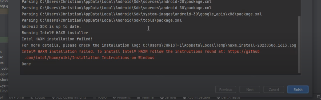 Intel HAXM is not installed issue - DevOps Support Intel HAXM is not installed issue - DevOps Support