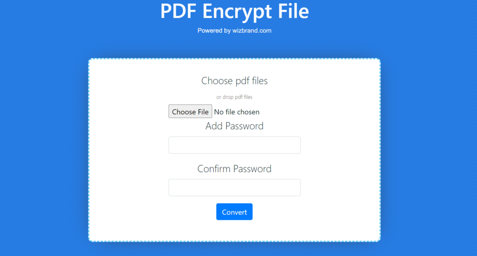 How to use PDF Encrypt File tool - DevOps Support