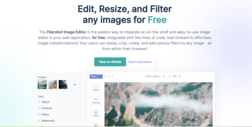How To Use Filerobot Image-editor Tool - DevOps Support