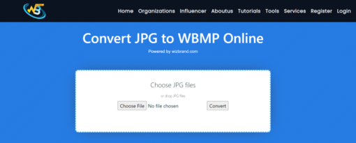 How To Use JPG to WBMP Online Tool - DevOps Support
