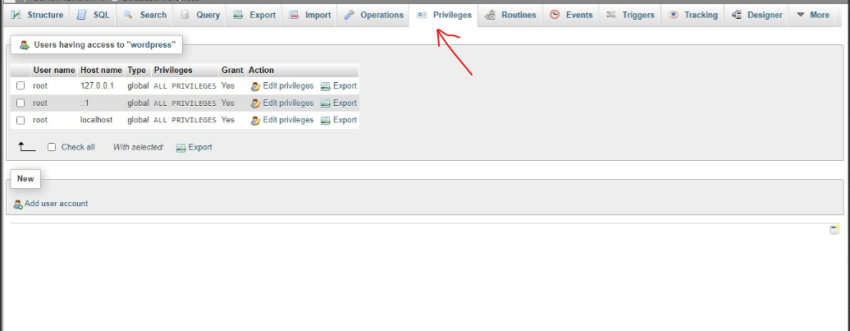How to change database password in XAMPP - DevOps Support
