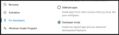 How to Enable developer mode in windows step by step - DevOps Support