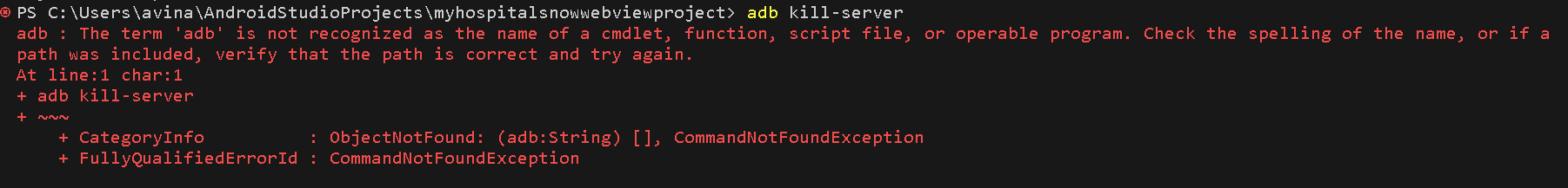 Flutter Error: Resolving the 'adb' Command Not Found Error - DevOps Support Flutter Error: Resolving the 'adb' Command Not Found Error - DevOps Support