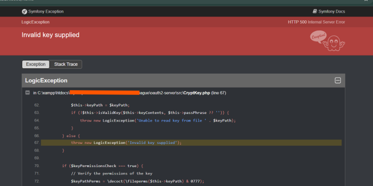 Resolving "Invalid Key Supplied" Error in Laravel Passport - DevOps Support