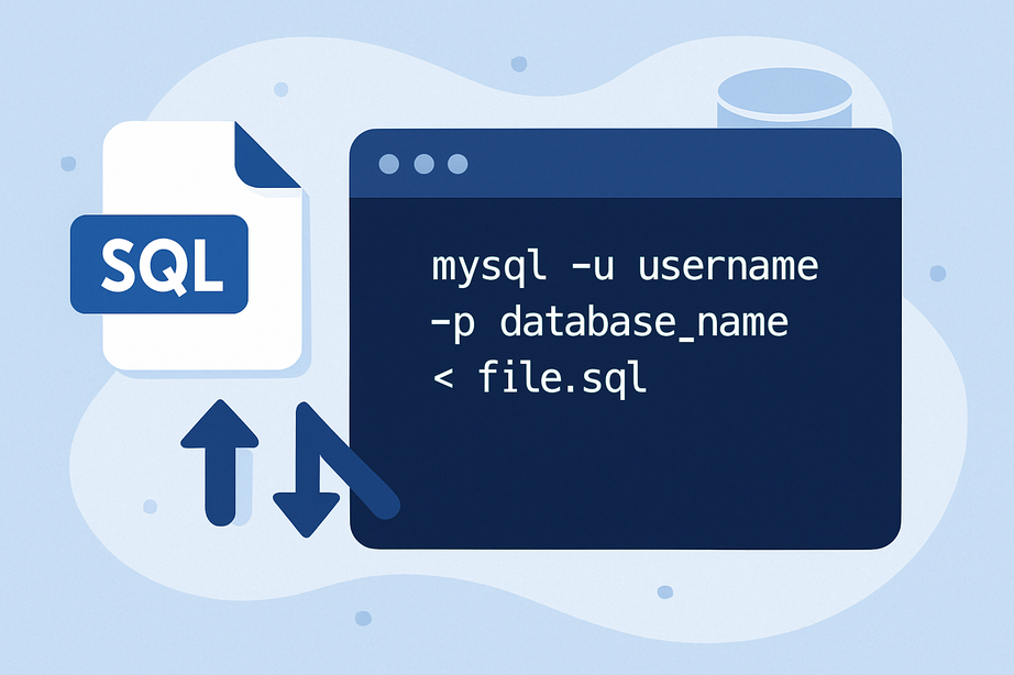 How to Import an SQL File Through Command Line - DevOps Support